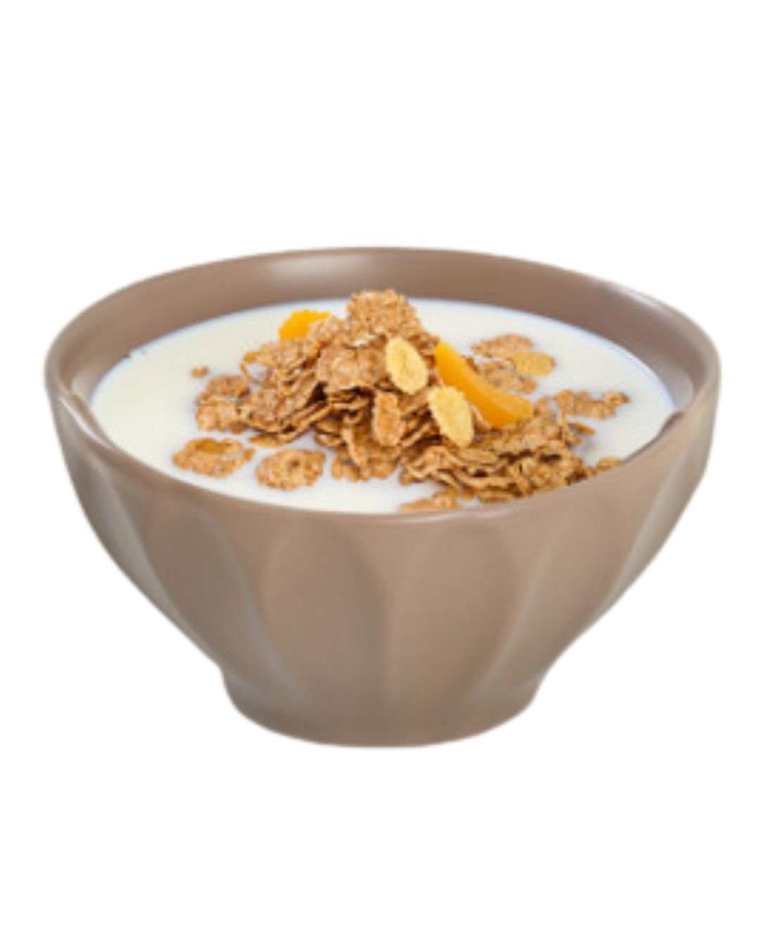 Kit Lanche Bowl E Caneca Badem Taupe Marrom Mek - Bom Preço Magazine