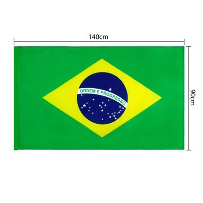 Bandeira Do Brasil Grande 90x140cm - Bom Preço Magazine